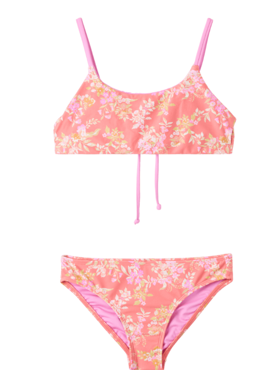 GIRLS NAYOMI FLRL REVO BRA SET-PIN– Bare Wires Surf Shop